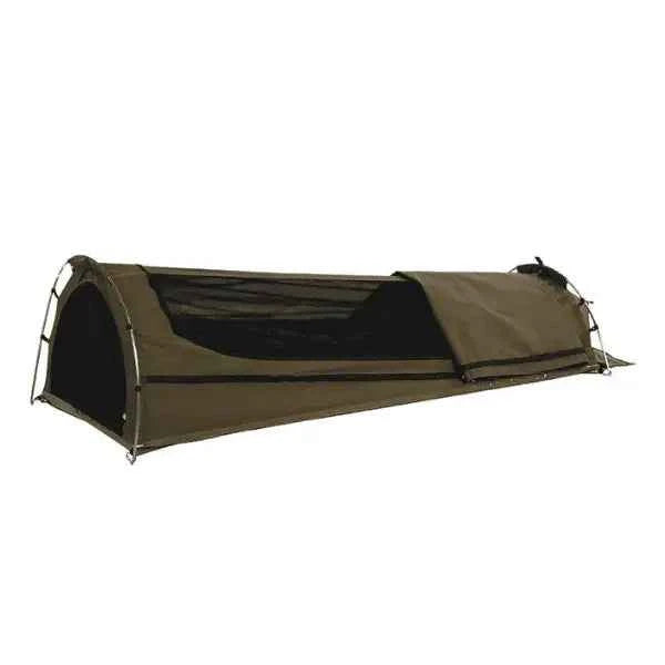 Single Biker Canvas Swag – Oztrail Camping Swag SA – Oztrail Online Store